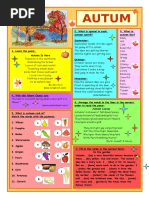 Fall Leaves Mini Book | PDF