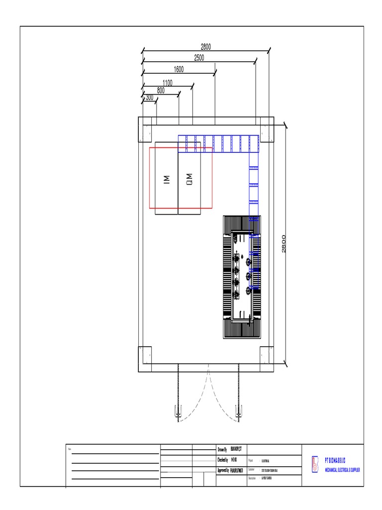 PT Bisma Belis: Drawn by Checked by Approved by Bukhori, ST Meyki ...