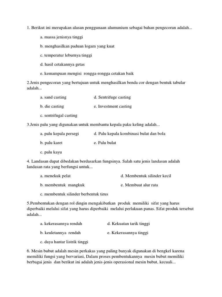 Soal Pas Tdo | PDF | Griya & Taman | Komputer