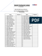 official Ballot 2025-2026 SELG | PDF | Voting | Political Corruption