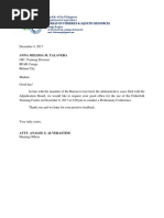 Sample Letter of Accreditation | PDF