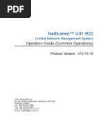 NetNumen U31 Unified Element Management System Software Installation Guide | PDF | Operating ...