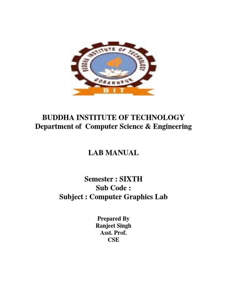 Lab Mannual | Download Free PDF | Areas Of Computer Science | Computer Science