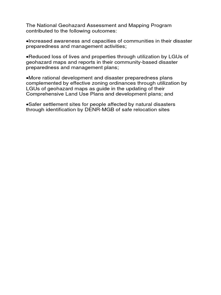 Geohazard Assessment | PDF