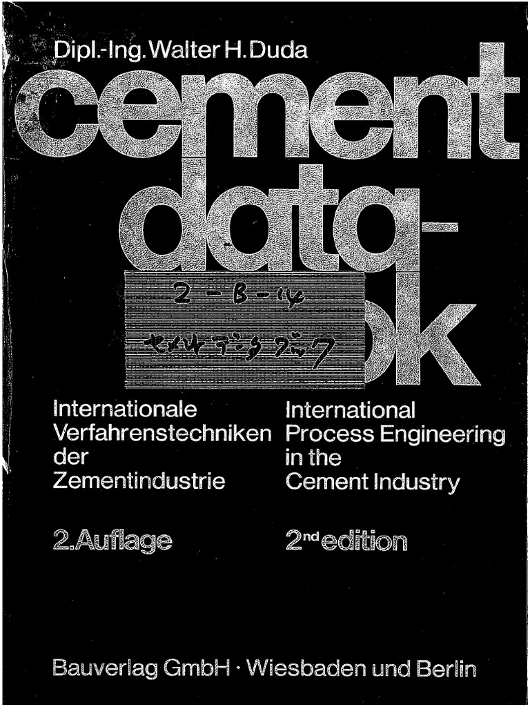Cement Book Duda | PDF