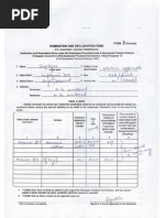 Sample Filled Gratuity Form F | PDF | Government | Justice