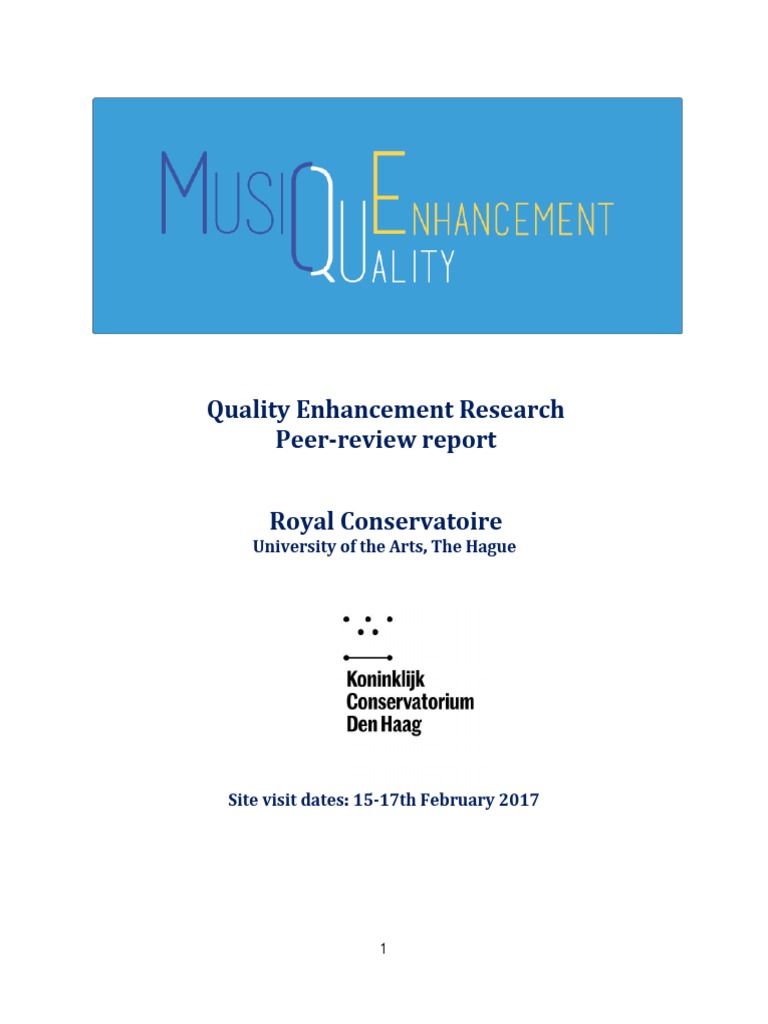 Quality Enhancement Report | PDF | Evaluation | Libraries