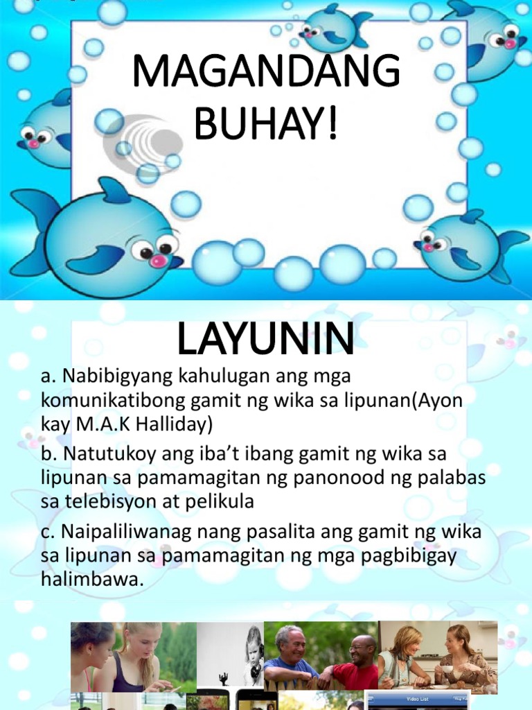 Gamit NG Wika Interaksyunal | PDF