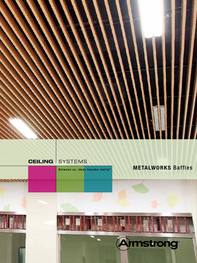 Louver Ceiling Armstrong | PDF | Materials | Building Materials