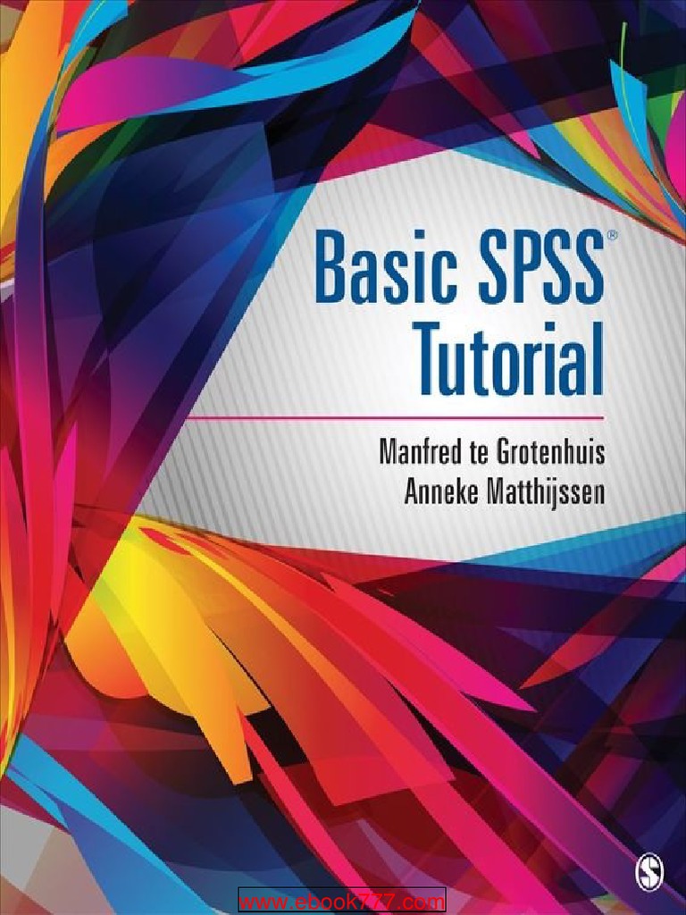 Basic SPSS Tutorial | Download Free PDF | Spss | Microsoft Excel