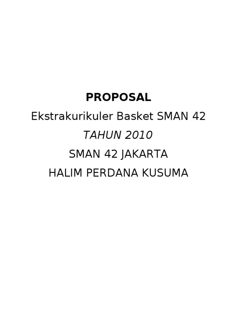 Proposal Basket... | PDF