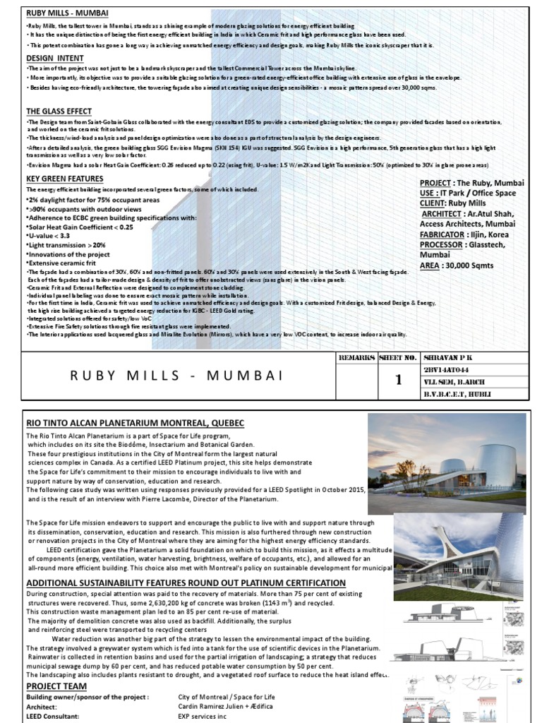 A3green Building Template | PDF | Leadership In Energy And ...