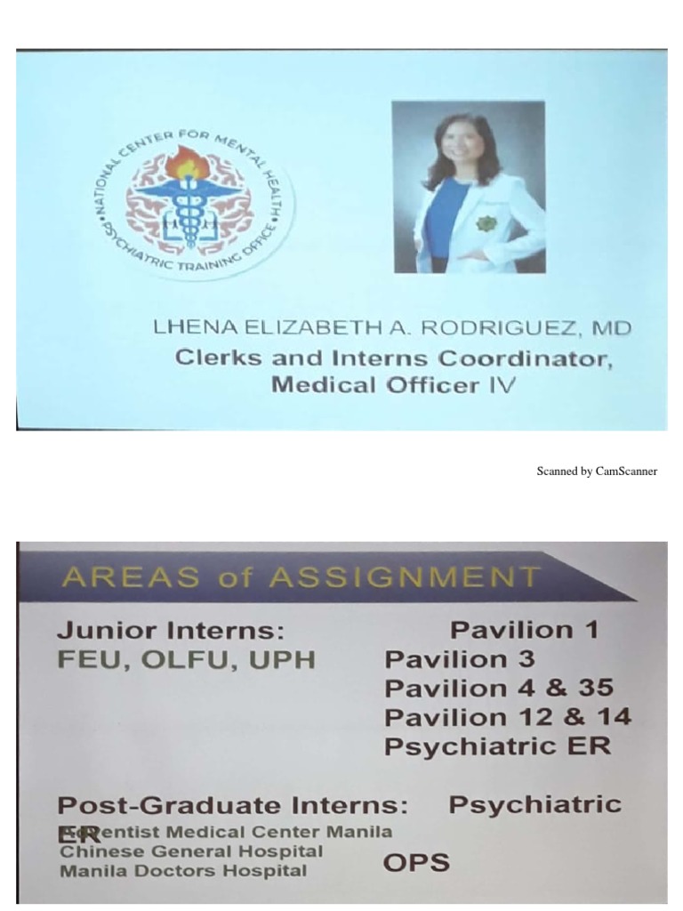 NCMH Orientation | PDF