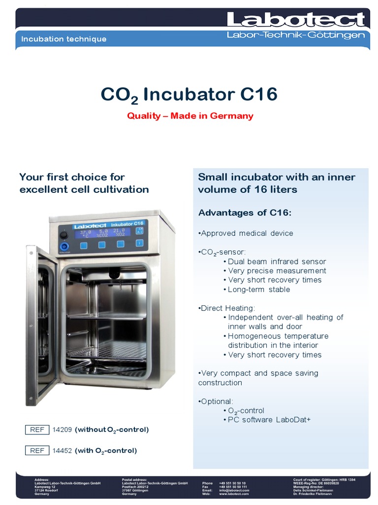 Labotect C16 English 5 012017 | PDF | Infrared | Equipment