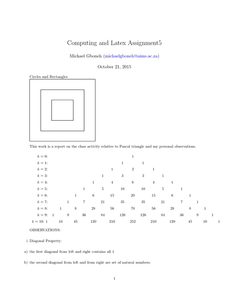 Computing - Latex | Pdf | Discrete Mathematics | Mathematical Objects