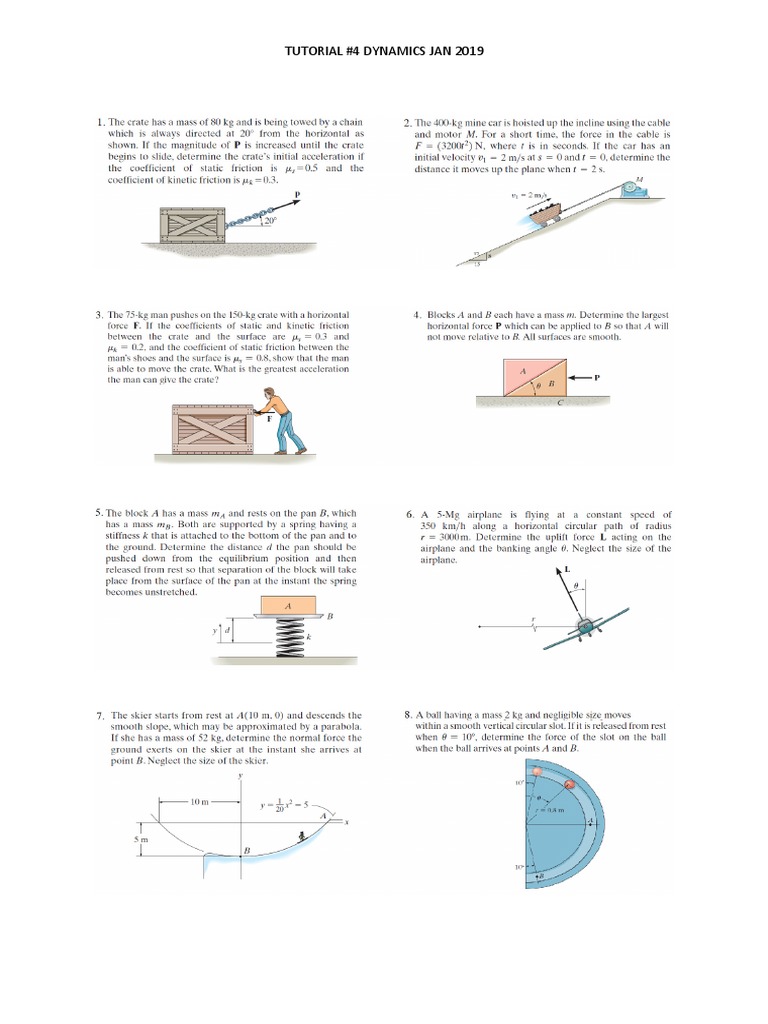 Dynamics Questions | PDF