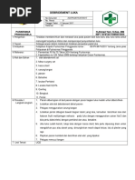 Sop Debridemen | PDF