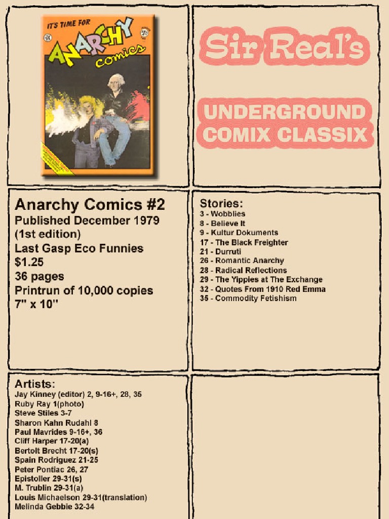 Anarchy Comics 2 | PDF