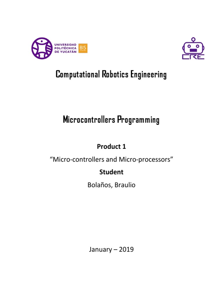 Research About Microcontrollers and Microprocessors | PDF | Microcontroller | Microprocessor