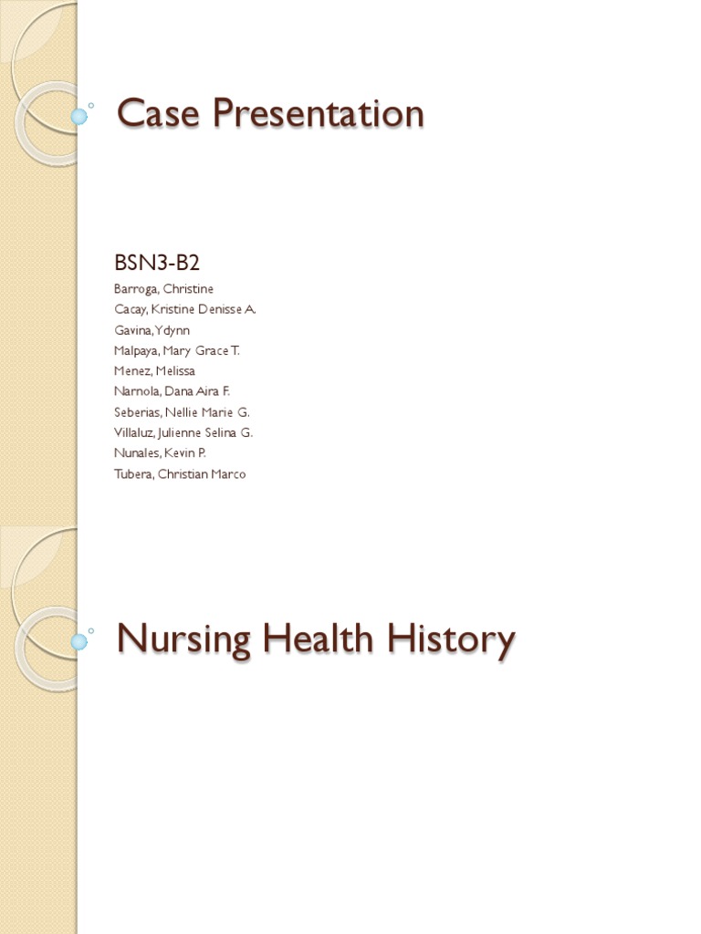 Case Presentation For Head Injury | PDF | White Blood Cell | Medical ...