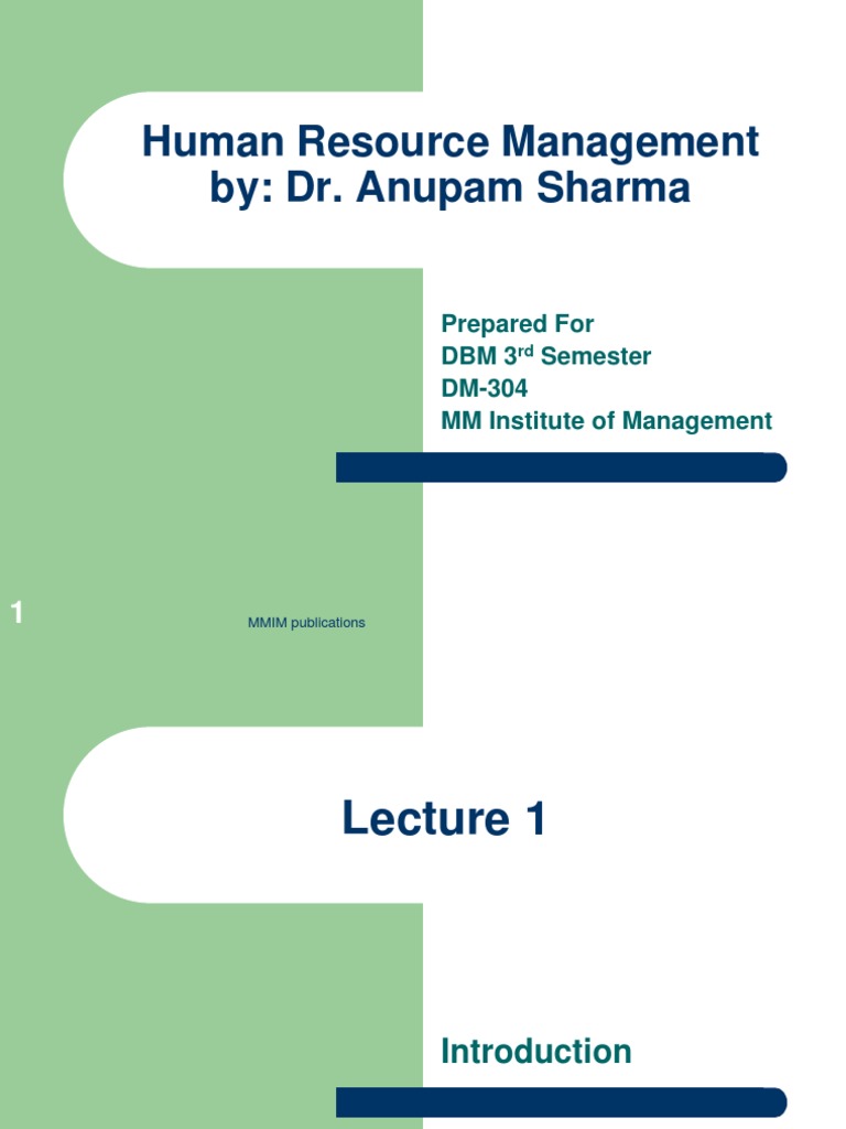 Human Resource Management | PDF | Human Resource Management | Human ...