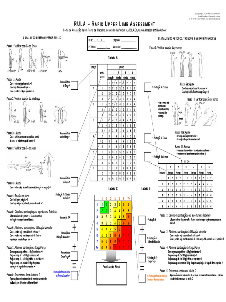 RULA-Form-Portugues | Natureza