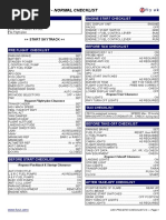 B737 Checklist PBD | PDF | Takeoff | Aeronautics