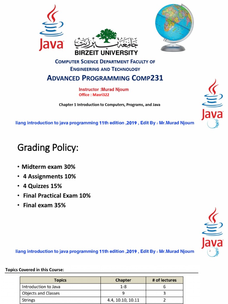 01 Slide | PDF | Java (Programming Language) | Source Code