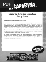 Beneficios y usos de la Incaparina | PDF | Salud y bienestar