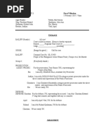 Practice Court - Murder Script | PDF | Prosecutor | Judge