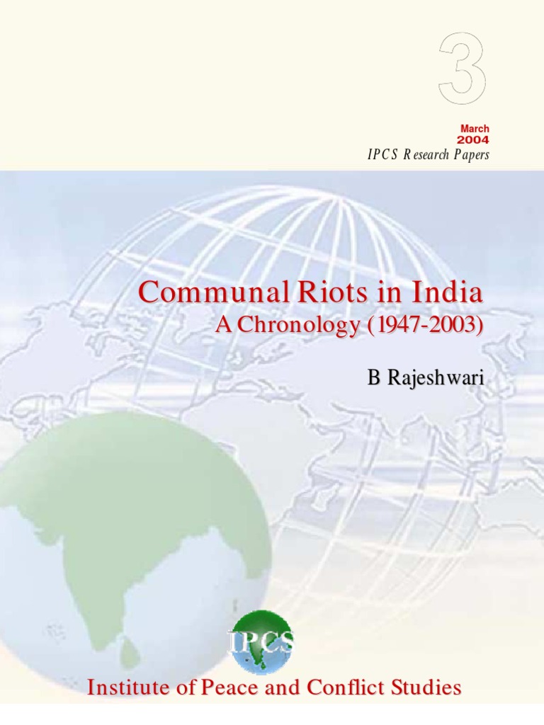 3 Communal Riots in India | PDF | Religious Violence | Bharatiya Janata ...