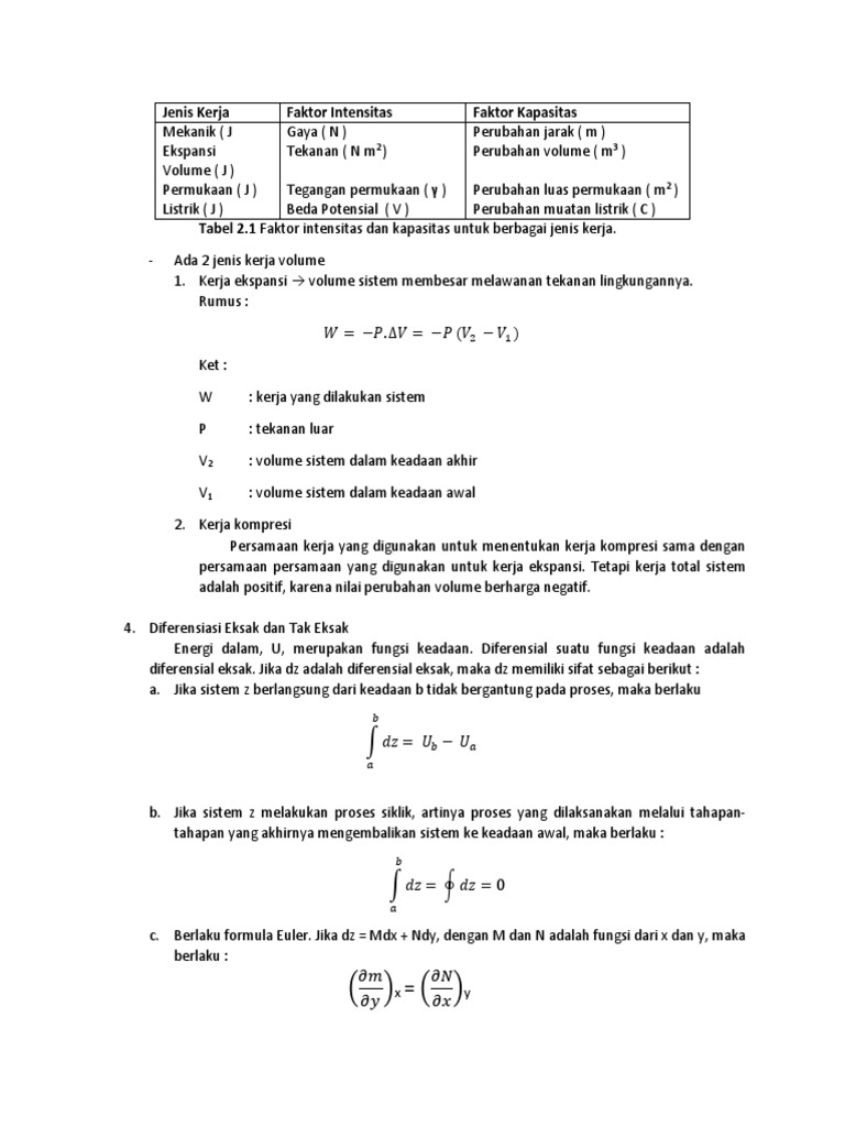 Hukum Termodinamika 1 Fix | PDF
