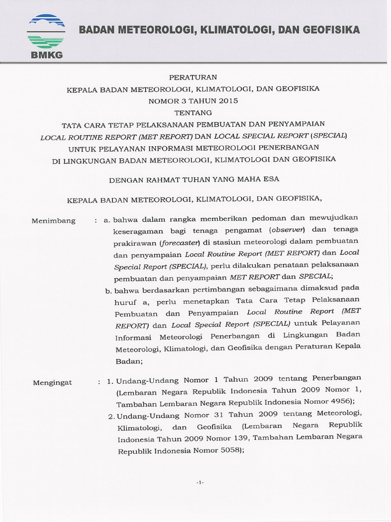 TTP Pembuatan Dan Penyampaian Local Routine Report Dan Local Special Report Untuk Pelayanan ...