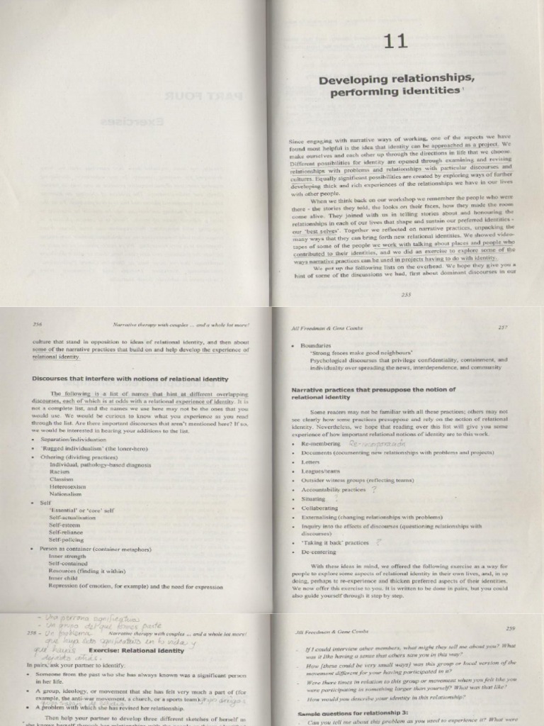 Narrative Therapy With Couples | PDF