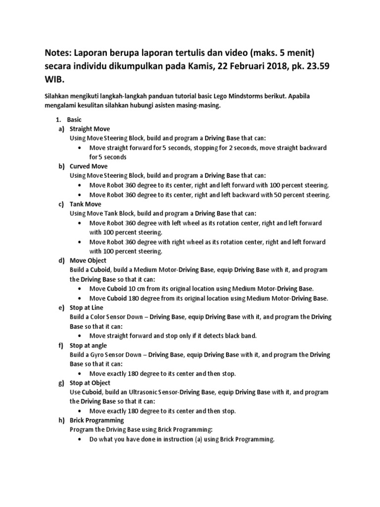 Modul 1 Basic - Make It Move - Make It Smart | PDF | Shape | Senses