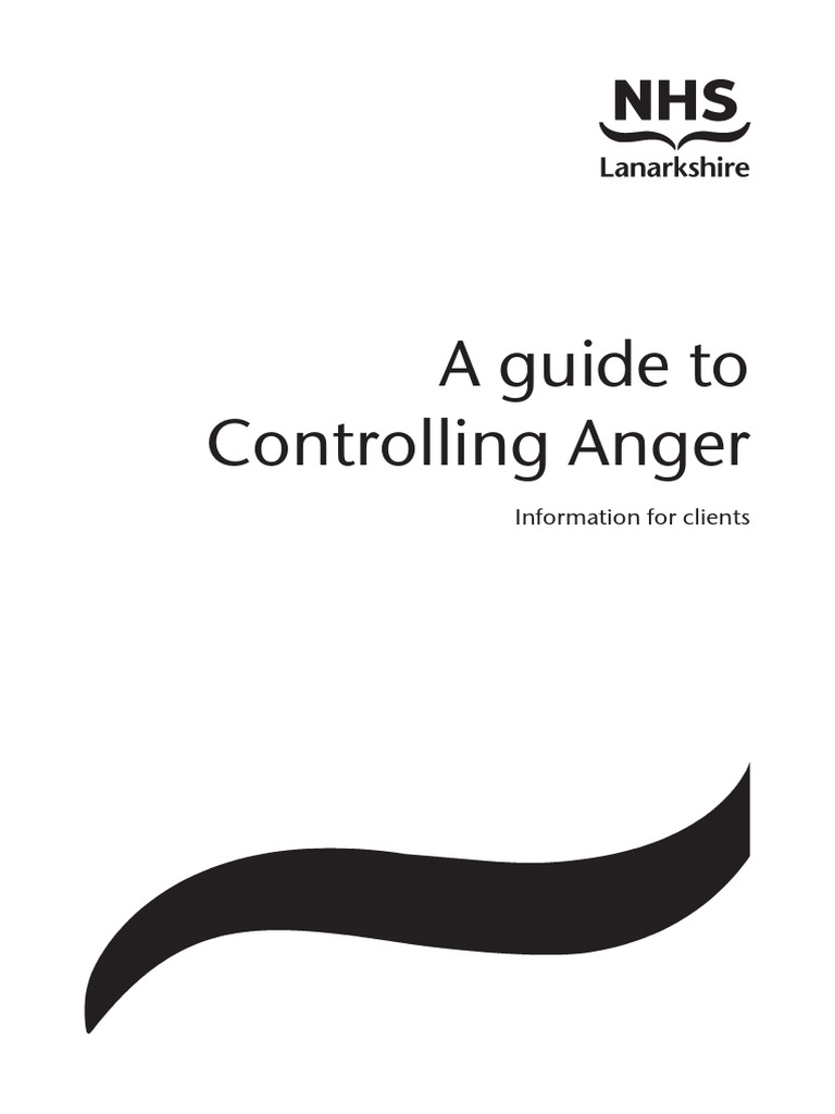 A Guide To Controlling Anger: Information For Clients | PDF | Anger ...