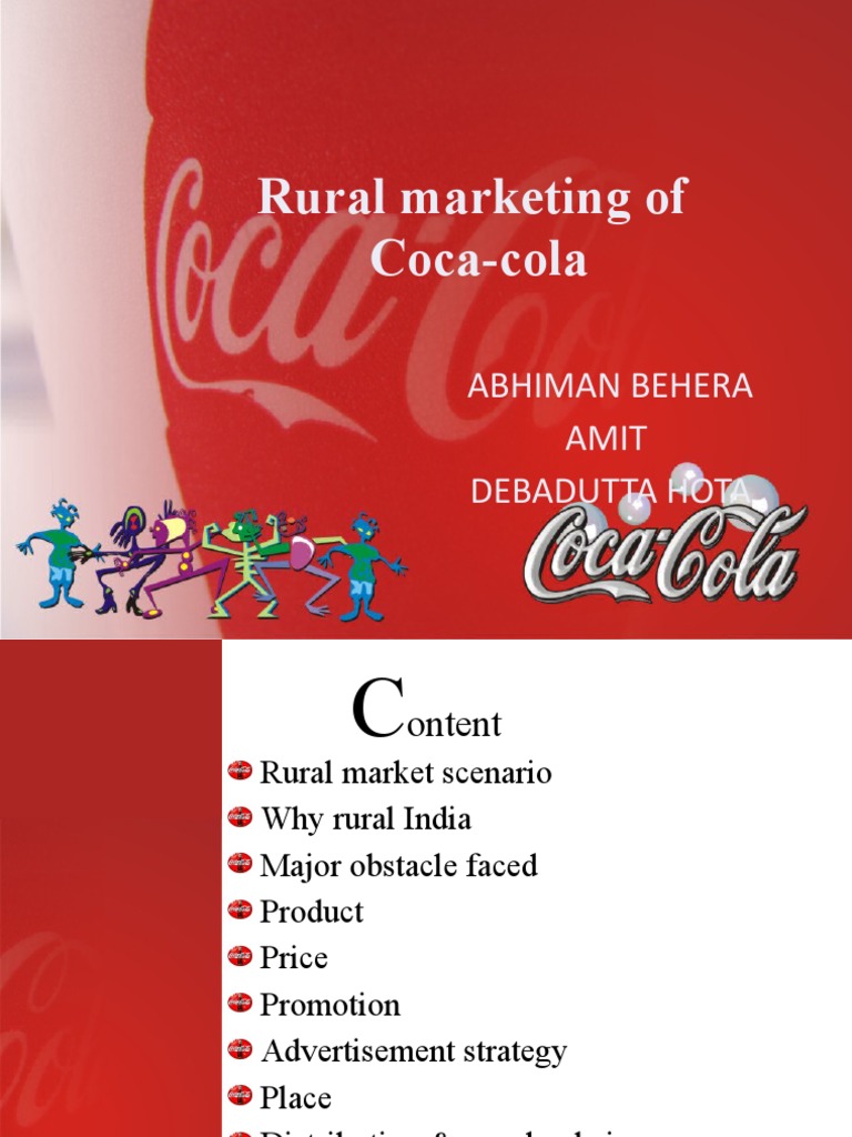 Rural Marketing of Coca-Cola | PDF | Coca Cola | Brand