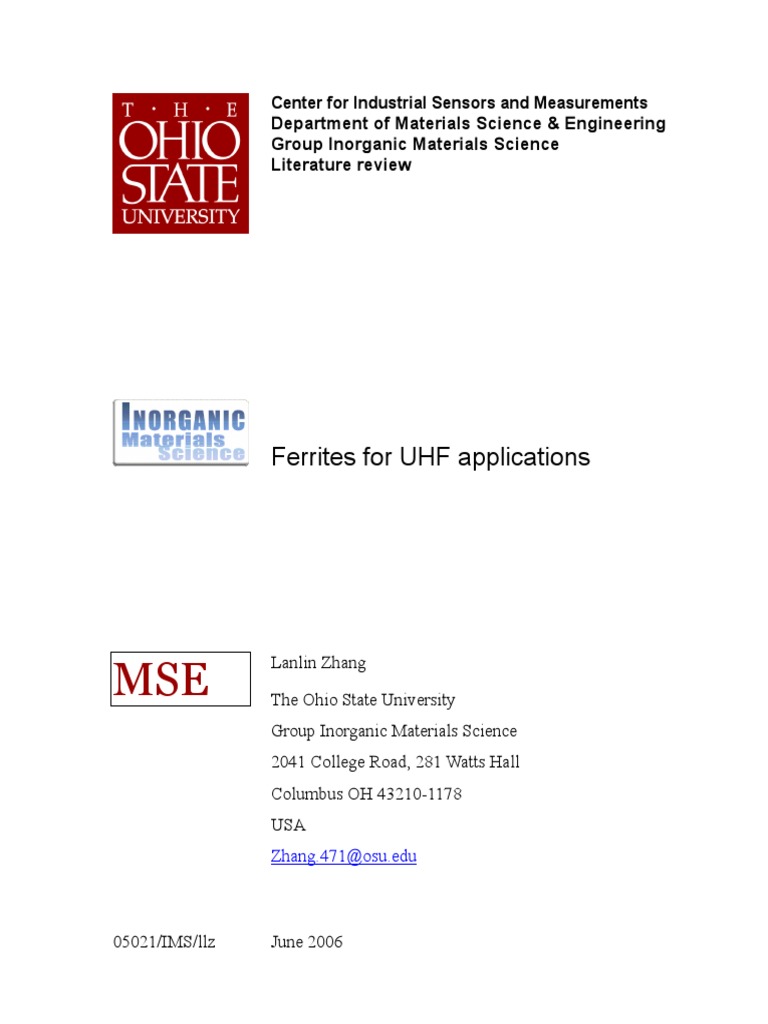 Soft Ferrites | PDF | Ion | Magnetism