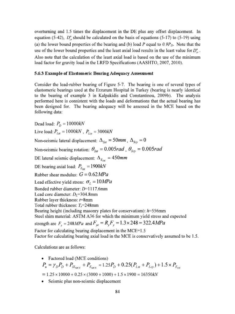 LRB Adequecy Calculation | PDF