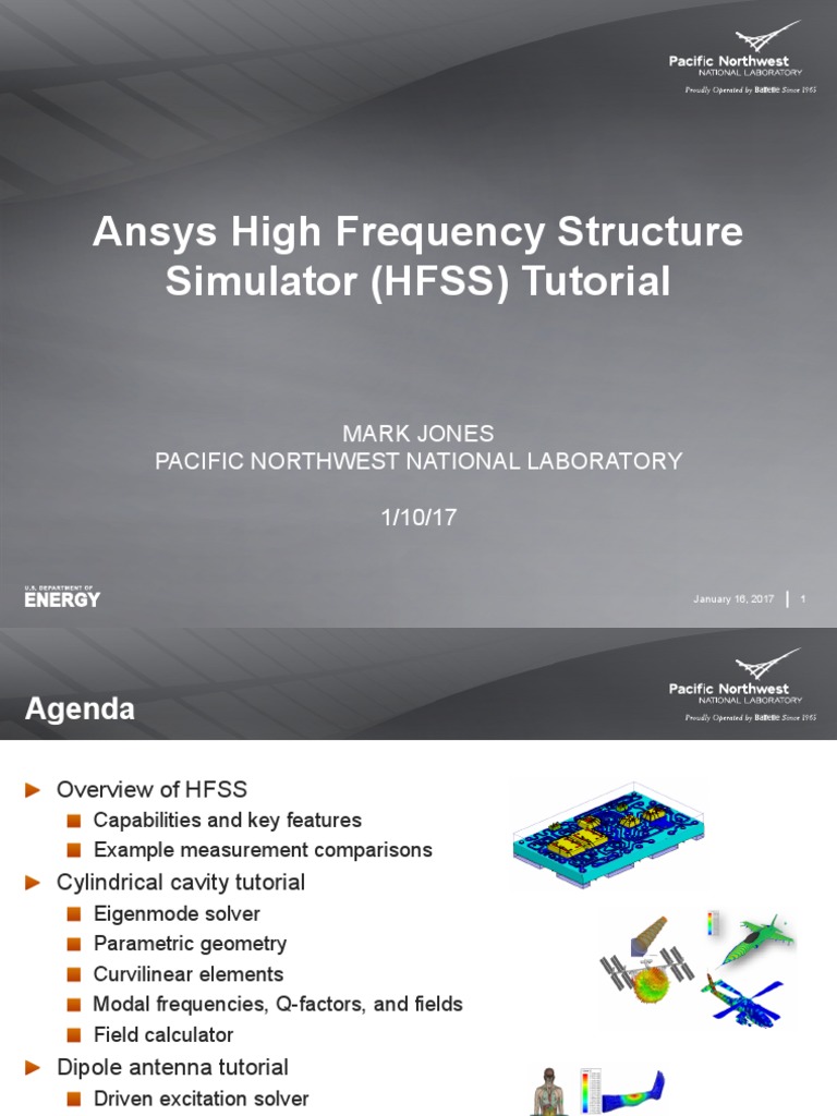 ANSYS HFSS Tutorial PDF | PDF | Finite Element Method | Antenna (Radio)