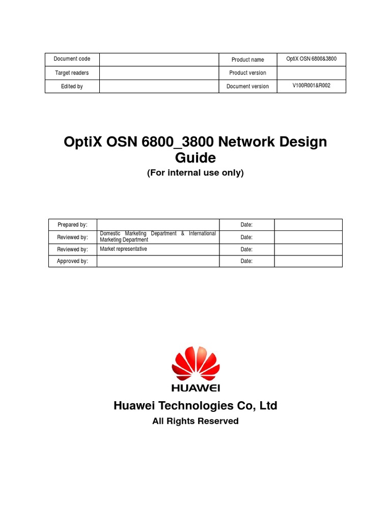 6800&3800 Network Design Guide-A | PDF | Wavelength Division ...