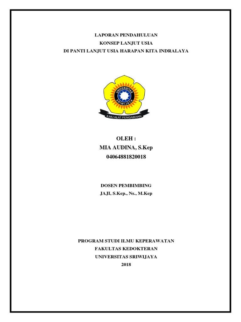 LP Konsep Lansia | PDF