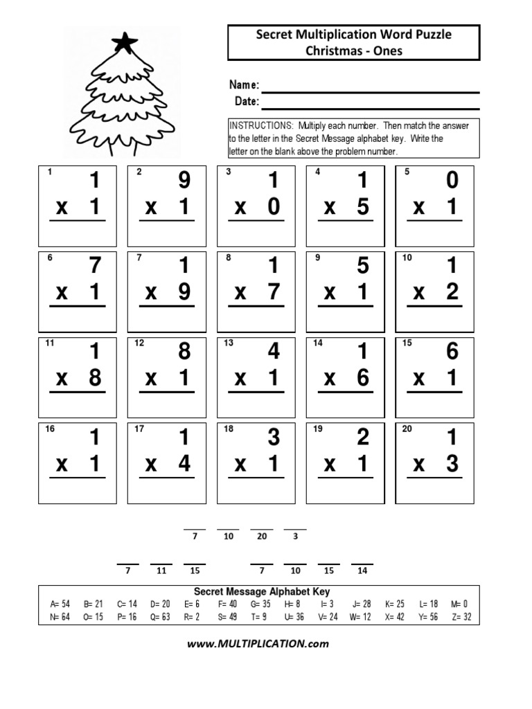 Secret Message Puzzle | PDF | Alphabet | Communication