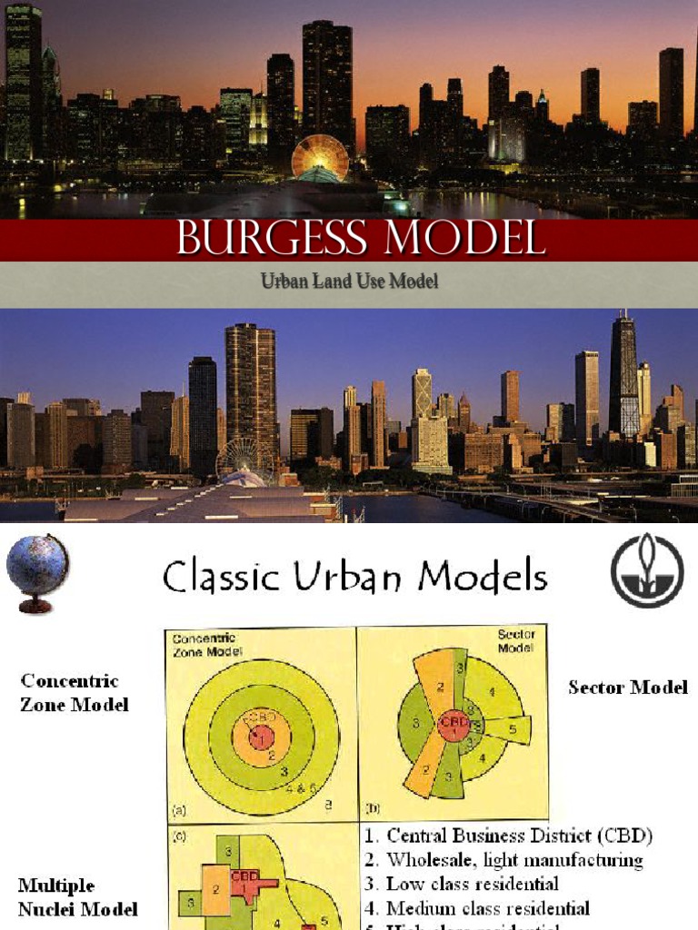 Burgess Model: Urban Land Use Model | PDF | City | Zoning