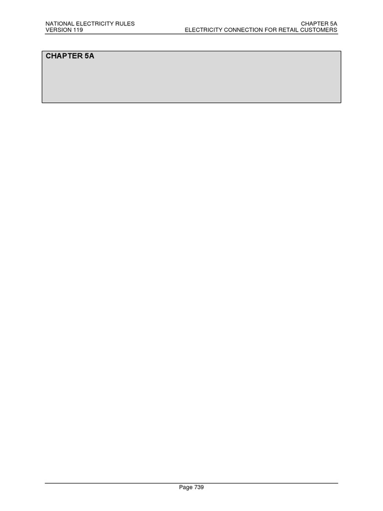 National Electricity Rules | PDF | Electric Power Distribution ...