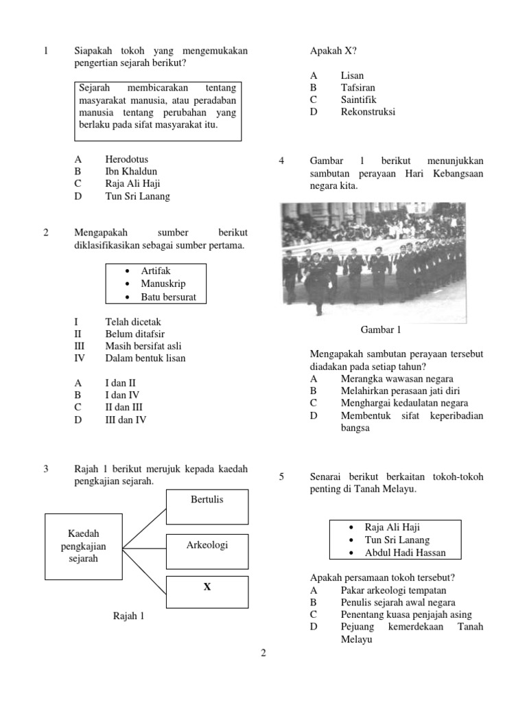 Sejarah - Final Exam | PDF