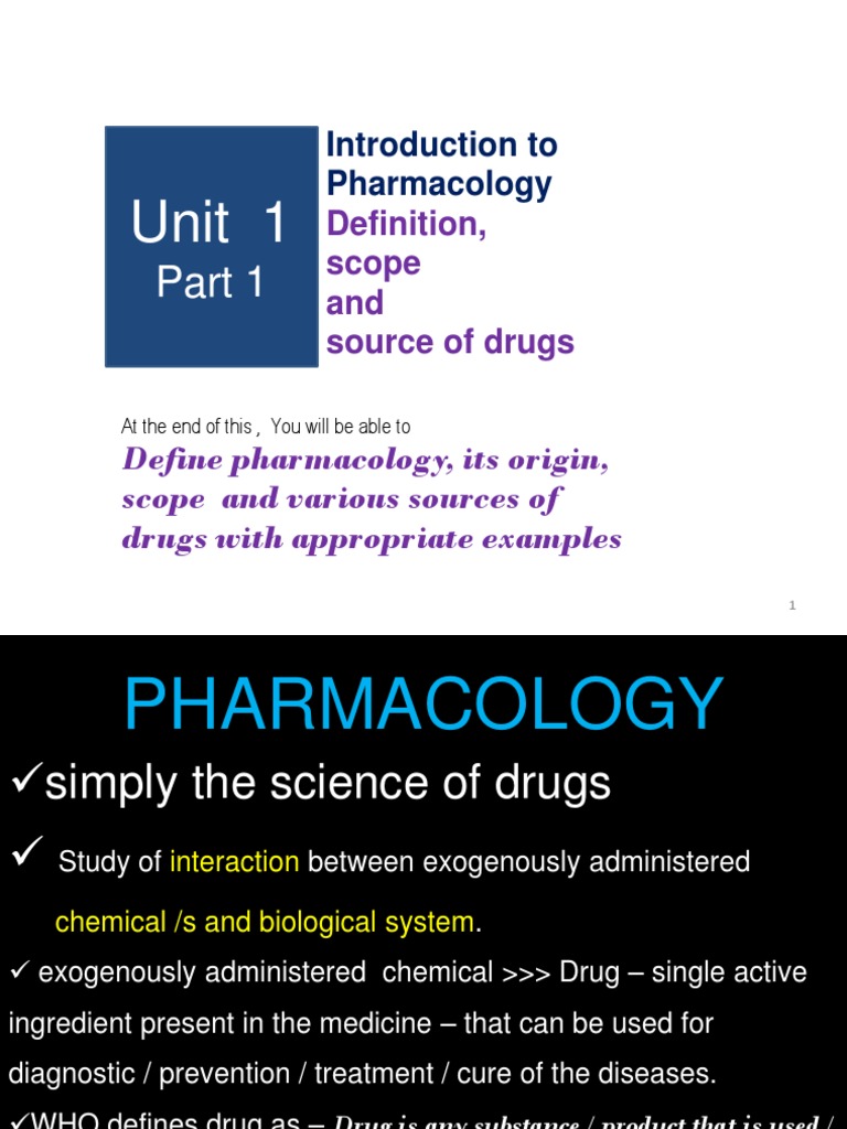 Introduction to Pharmacology Basics | PDF | Topical Medication ...