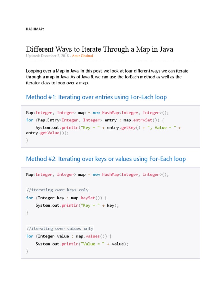 Retrieve Values From HASHMAP | PDF | Php | Programming Paradigms
