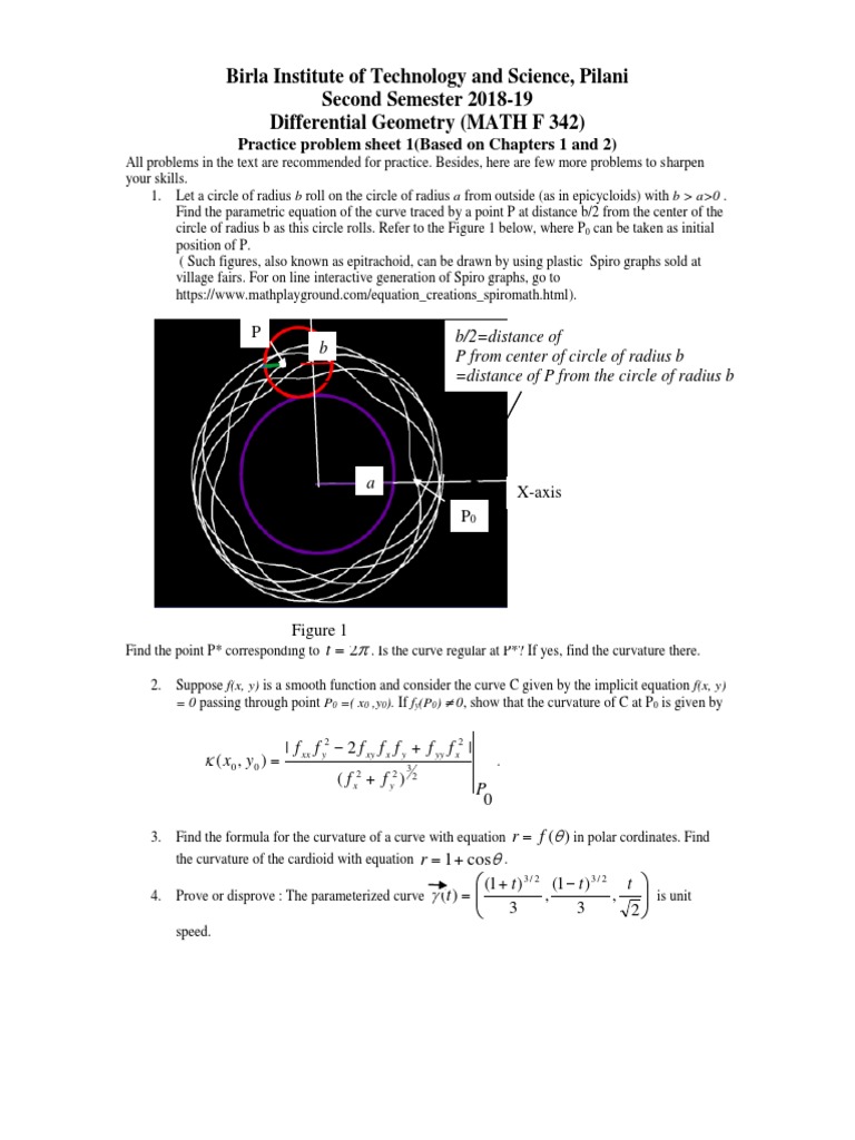 DiffGeom PSet 1 | PDF | Mathematical Objects | Geometry
