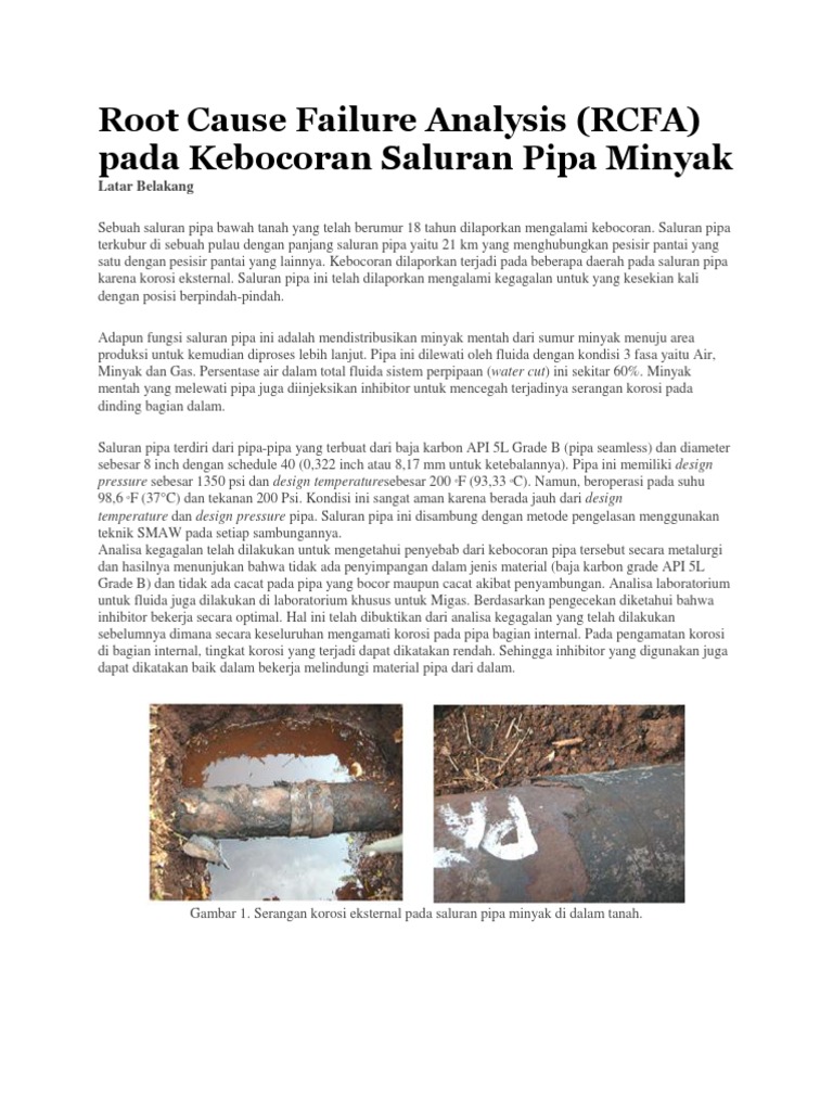 Root Cause Failure Analysis | PDF